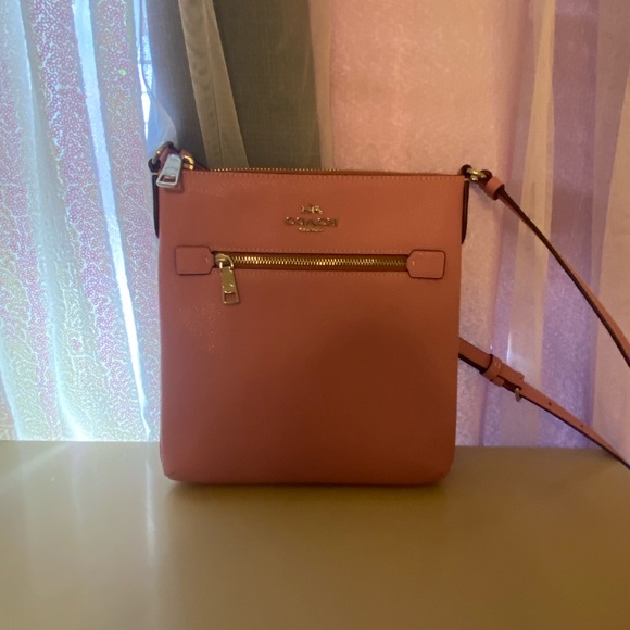 Coach | Bags | Coach Pink Crossbody Bag | Poshmark